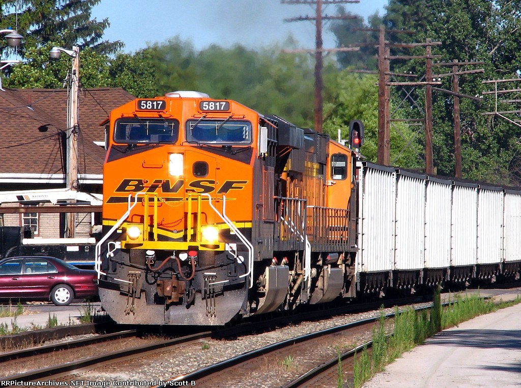 BNSF 5817 U99511